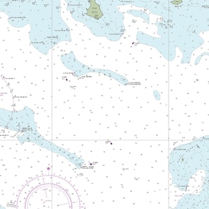Nautical Charts of Pamlico Sound - Western Part, North Carolina. Judilh ...