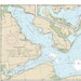 Nautical Charts of Redfish Bay to Middle Ground Including - Etsy