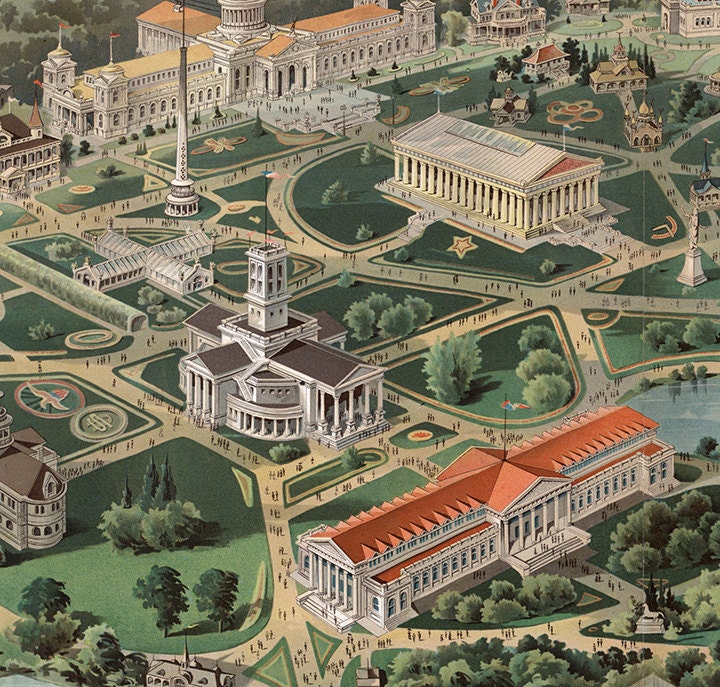 Tennessee Centennial Exposition Nashville Tennessee 1897. | Etsy