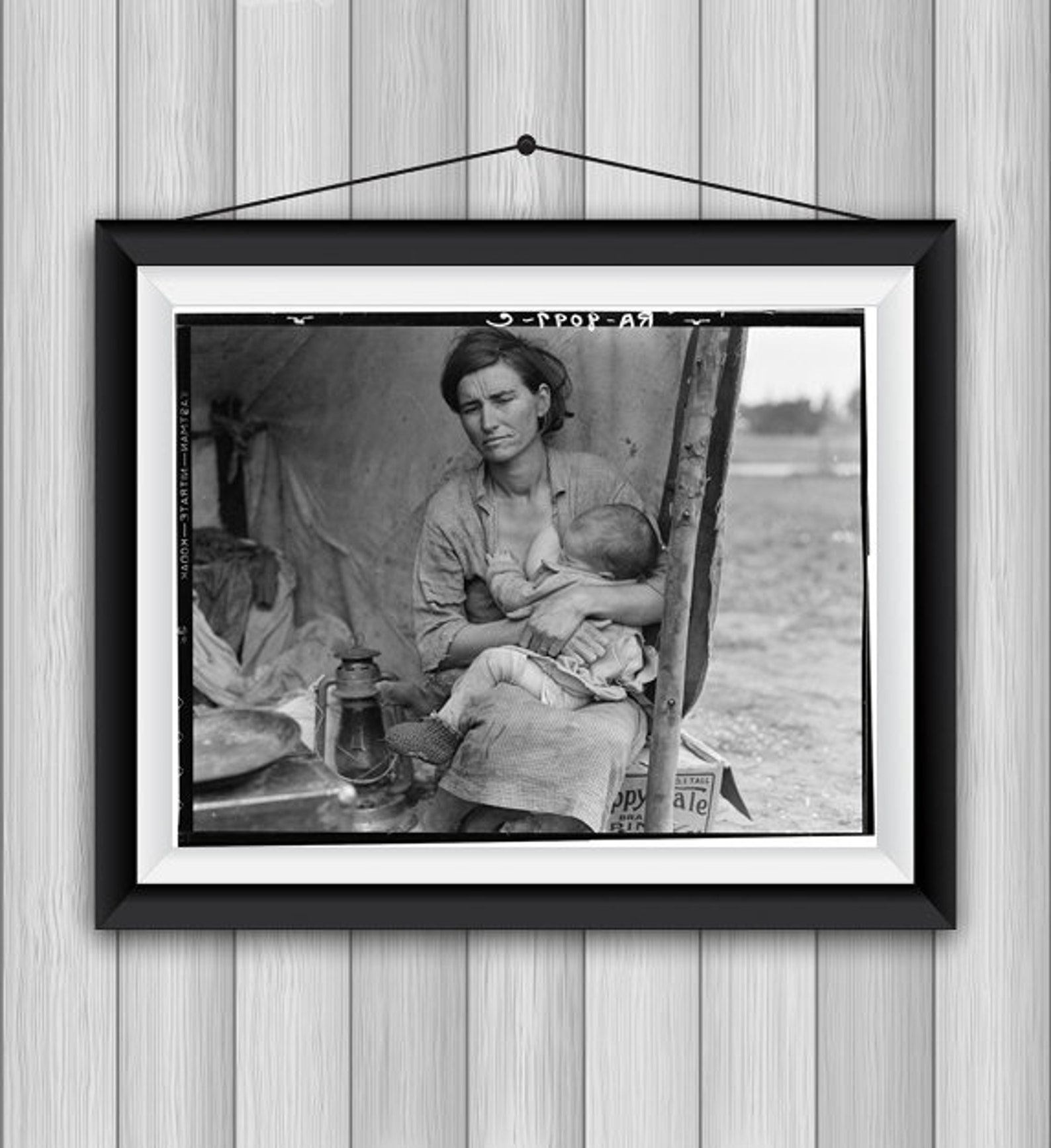 Migrant Mother, Florence Owens Thompson by Dorothea Lange Great ...