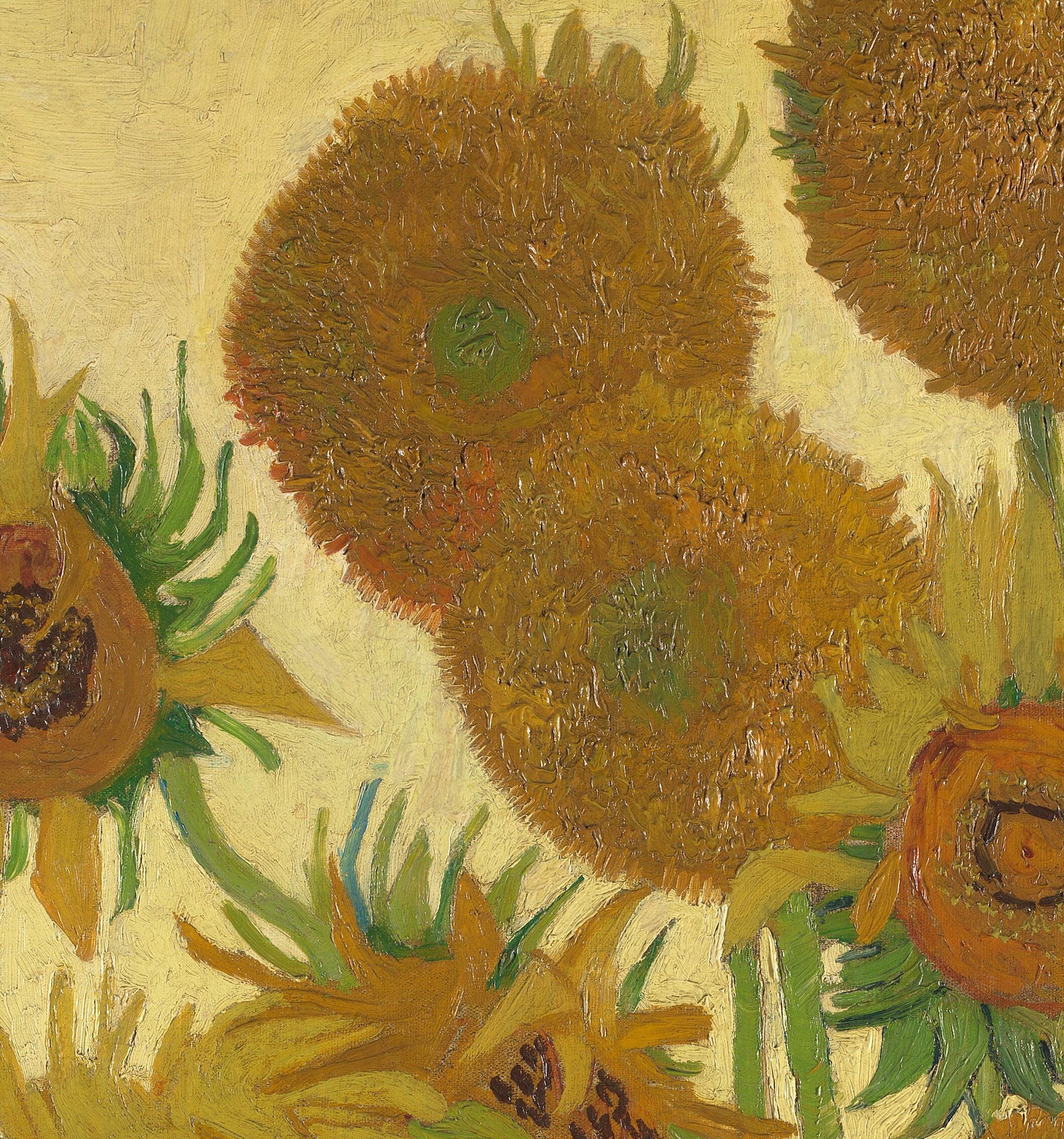 Sunflowers by Vincent Van Gogh. Home Deco Style Reproduction. - Etsy