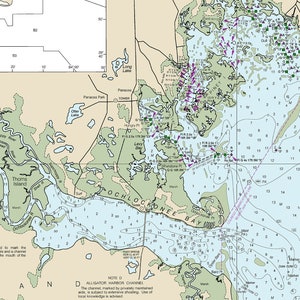 Nautical Chart of Apalachee Bay 11405., Florida. St James Island ...