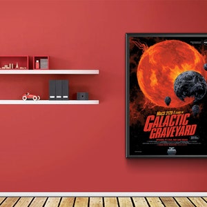 Galactic Graveyard. 2020 NASA Galaxy of Horrors Reproduction Poster - Etsy