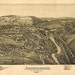 Map of Johnsonburg, Elk County, Pennsylvania, PA 1895. Restoration ...