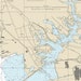 Nautical Charts of Baltimore Harbor Maryland 12281 Patapsco Marley Neck ...