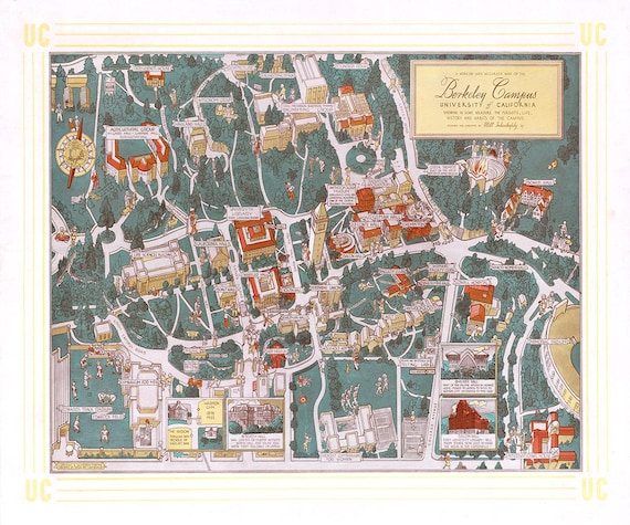 University Of California Map