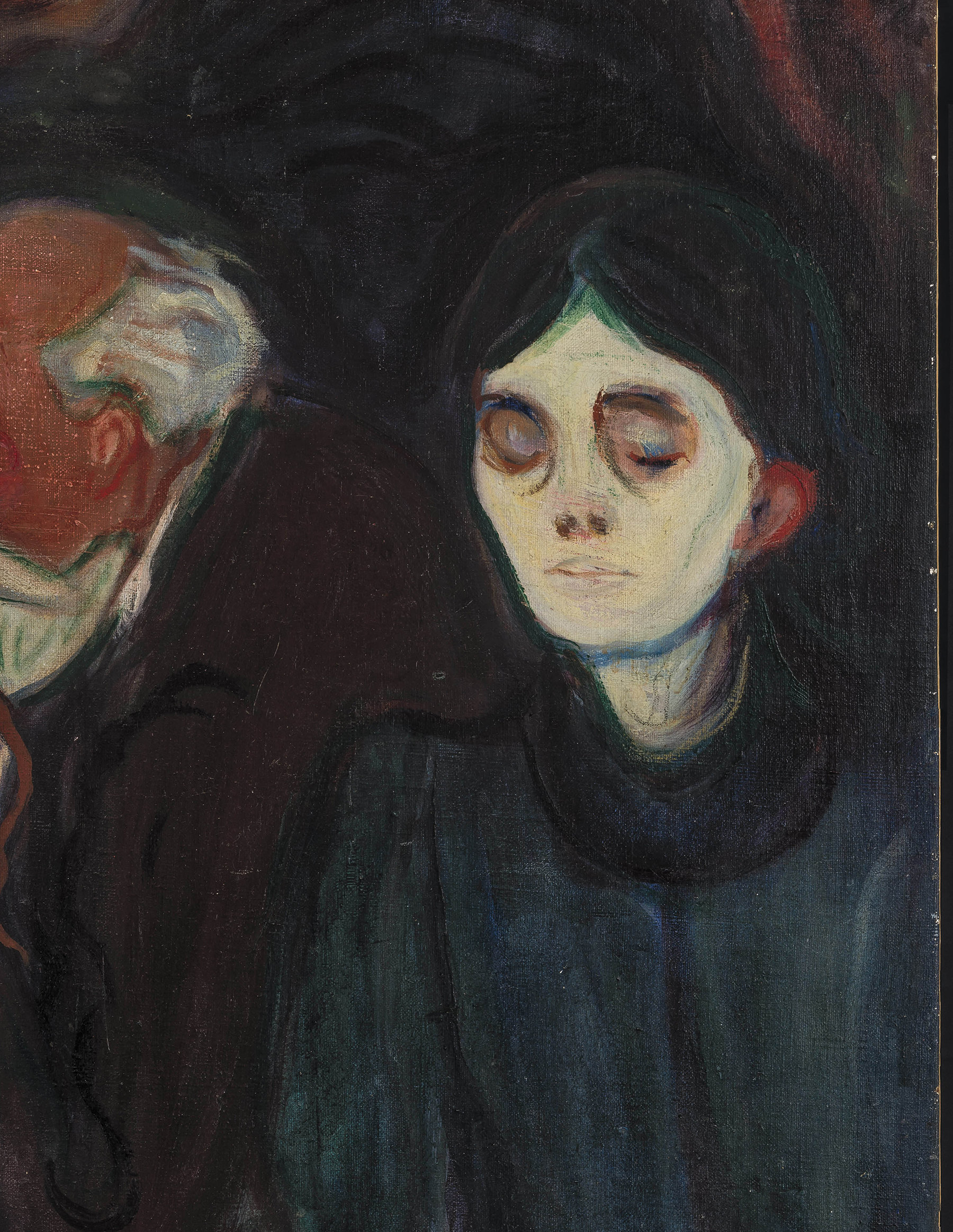 At the Deathbed by Edvard Munch Fine Art Reprint. Home Deco - Etsy