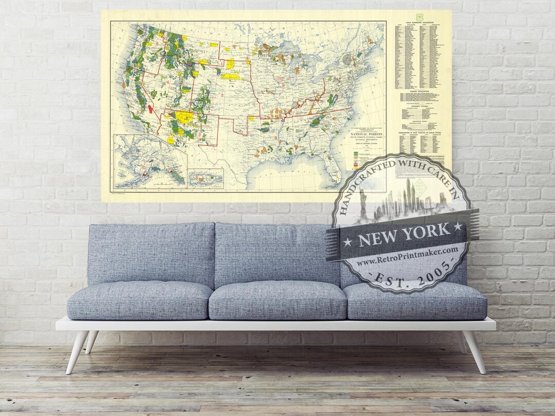 National Forests State Forests National Parks National Monuments and ...
