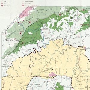 Pisgah National Forest, North Carolina : Grandfather, Toecane, and ...