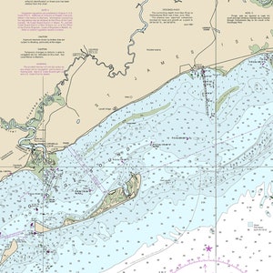 Nautical Chart of Apalachee Bay 11405., Florida. St James Island ...