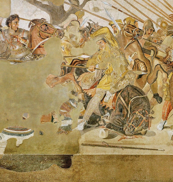 Battle Of Issus Mosaic