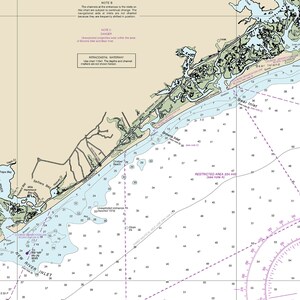 Nautical Charts of Cape Lookout to New River, North Caroline. 11543 ...