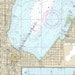 Nautical Charts of Saginaw Bay Port Austin and Caseville - Etsy
