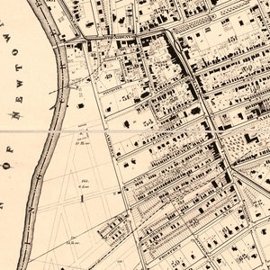 Map of Flushing, Queens Boro., New York, NY. 1894. Vintage Restoration ...