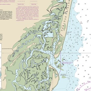 Winyah Bay SC Map – NOAA Nautical Chart 11532 Reproduction Wall Art ...