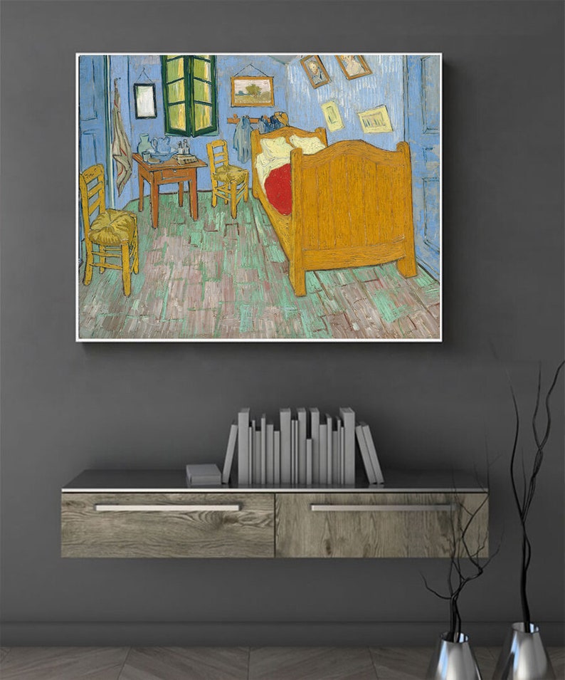 Bedroom in Arles by Vincent Van Gogh 1888 Fine Art Reprint. - Etsy