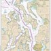 Nautical Charts of Puget Sound Northern Part. 18441. Washington ...