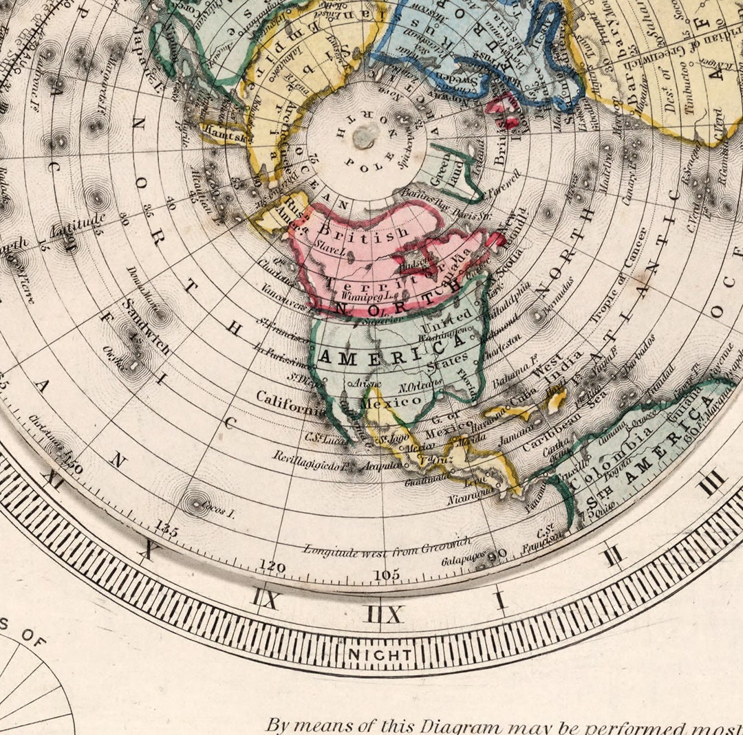 Geographical Diagram of the Earth : Adapted for Illustrating Its ...
