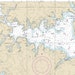 NOAA Nautical Charts of Chesapeake Bay Severn and Magothy Rivers. 12282 ...