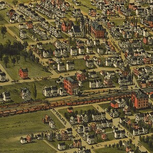 Map of Derry Station, Westmoreland County, Pennsylvania, PA 1900 ...