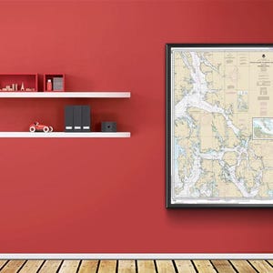 NOAA Nautical Charts of Etolin Island to Midway Island Including Sumner ...