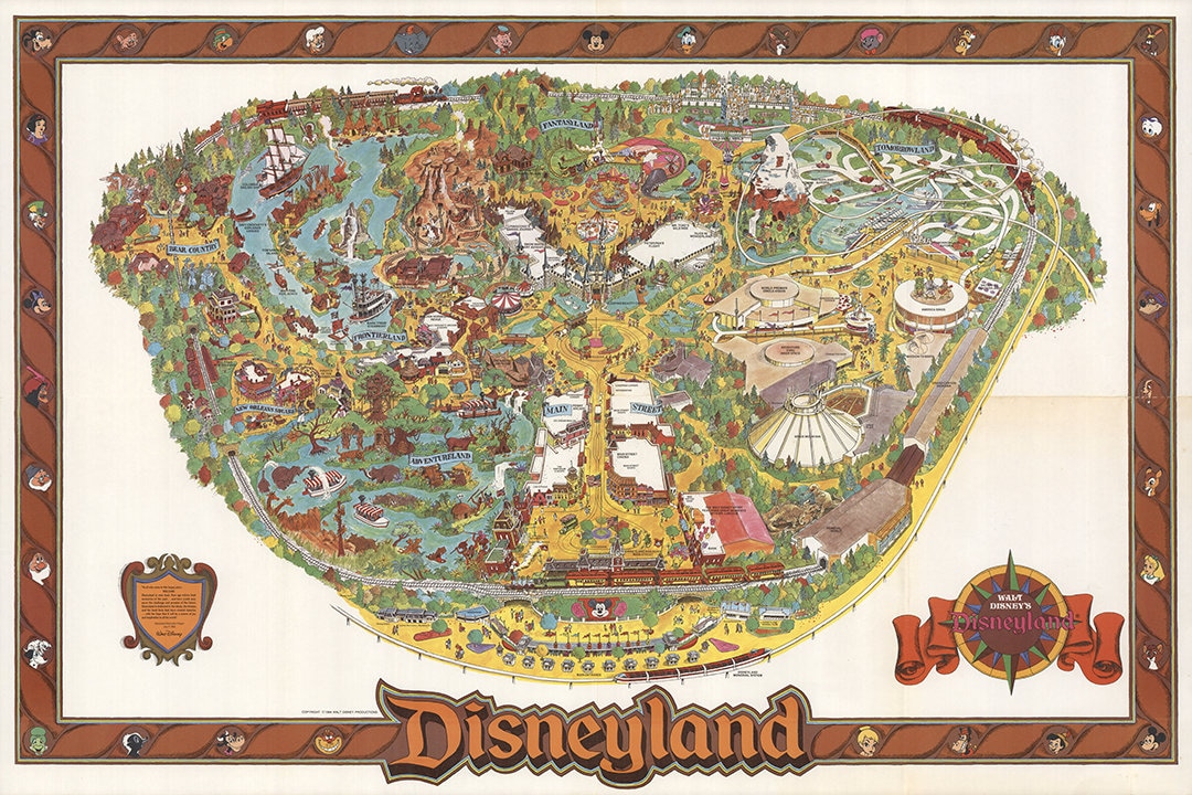 Disneyland 1990 Map New Concept Art & Details For The Disney Music