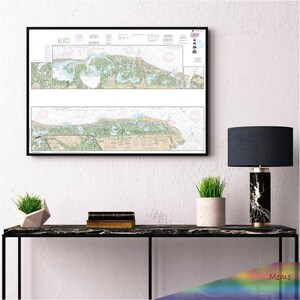 Nautical Charts of Little Egg Harbor to Cape May 12316. Great Bay ...