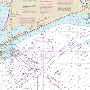 Nautical Charts of Mermentau River to Freeport, Louisiana - Texas. 330 ...