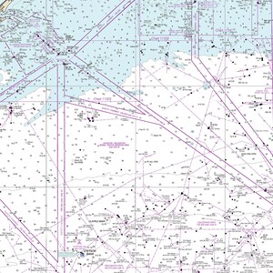 NOAA Nautical Charts of Mississipi River to Galveston, Gulf Coast 11340 ...