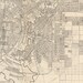 Rullman Map of San Antonio, Bexar County, Texas TX 1890. Restoration ...