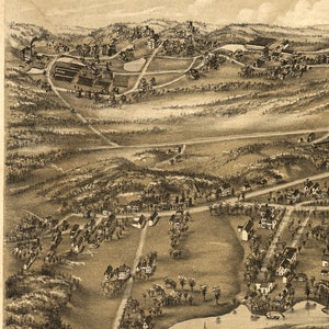 Map of Essex, Centerbrook & Ivoryton, Middlesex Co., Conn., Connecticut ...
