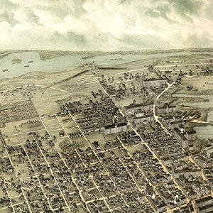 Map of City of Fall River, Bristol Co., Massachusetts, MA, 1877 ...
