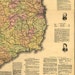 Home Rule Map of Ireland 1893. Vintage Restoration Hardware - Etsy