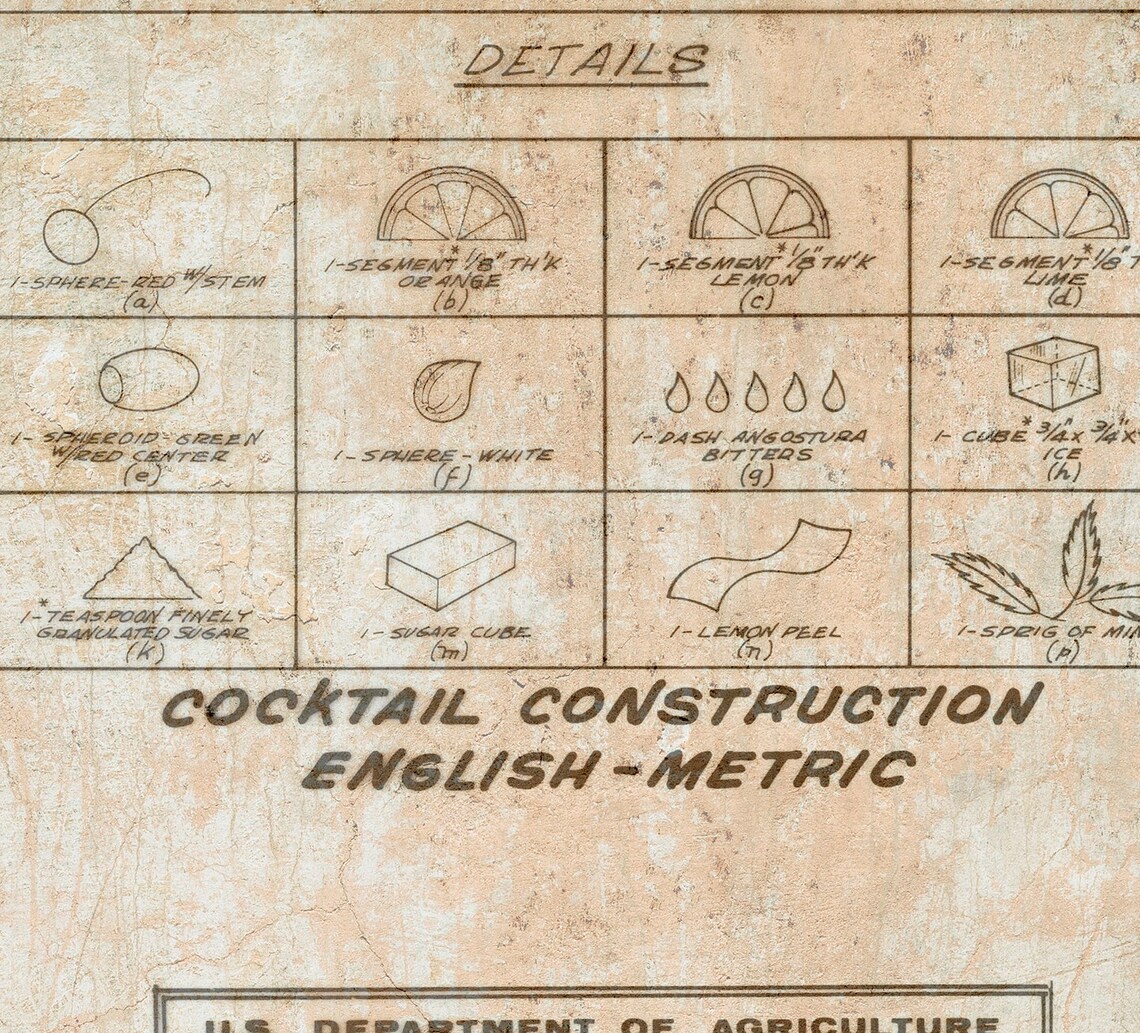 Engineer's Guide to Drinks (cocktail Mixed Drinks ). Restoration ...