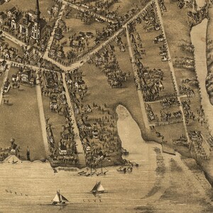 Map of Essex, Centerbrook & Ivoryton, Middlesex Co., Conn., Connecticut ...