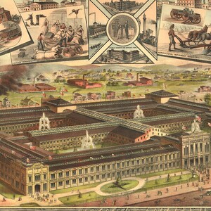 Louisville, River Front and Southern Exposition, 1883 Includes Illus ...