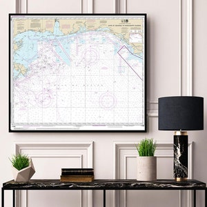 NOAA Nautical Charts Cape St. George to Mississippi Passes 11360 Gulf ...