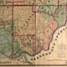Map of Solano County, California (CA), 1890. Vintage Restoration ...