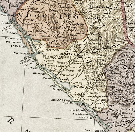 Sinaloa Map