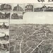 Map of Exeter, Rockingham County, New Hampshire NH 1896. Bird's Eye ...