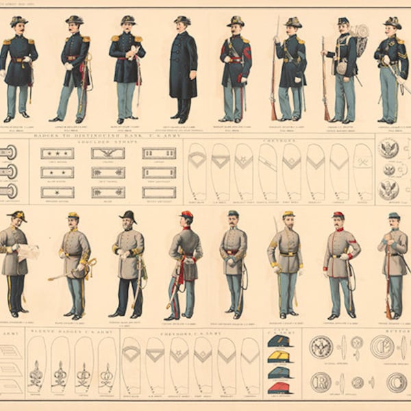 Confederate Uniforms - Etsy