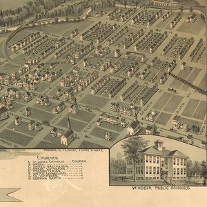 Map of Windber, Somerset County, Pennsylvania Pa. 1900. Vintage ...