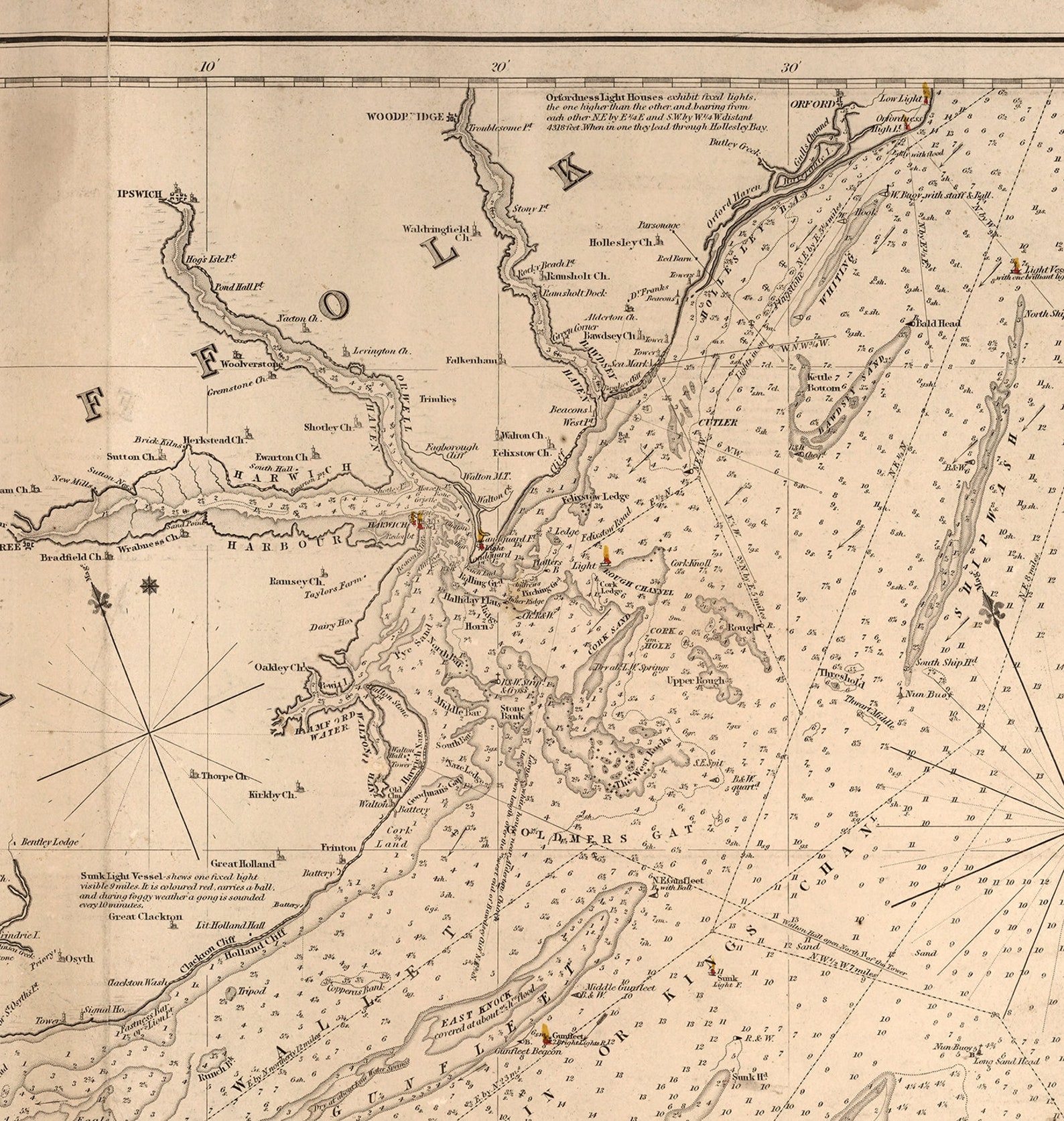 Nautical Charts of River Thames With Its Entrances London - Etsy
