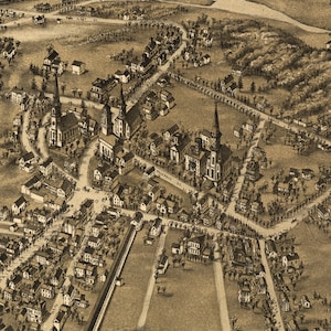 Map of Essex, Centerbrook & Ivoryton, Middlesex Co., Conn., Connecticut ...