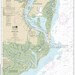 Winyah Bay SC Map – NOAA Nautical Chart 11532 Reproduction Wall Art ...