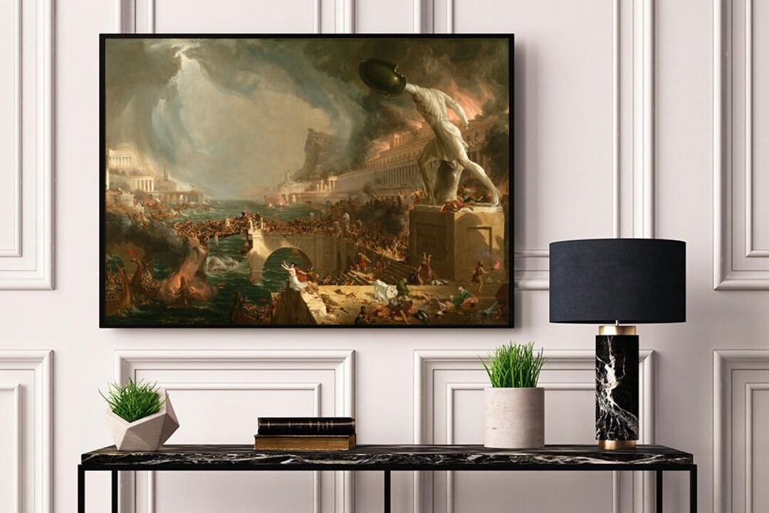 The Consummation of Empire Wall Art, Thomas Cole Art, Ancient Roman ...