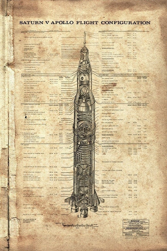Blueprint Nasa Apollo 11 Lunar Module Blueprint Digital print | Etsy