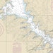 NOAA Nautical Charts of Chesapeake Bay Severn and Magothy Rivers. 12282 ...
