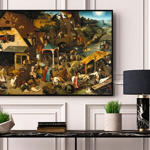Netherlandish Proverbs - Pieter Bruegel the Elder. Dutch Proverbs ...
