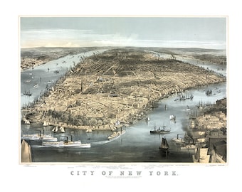 Battery Park Map - Etsy